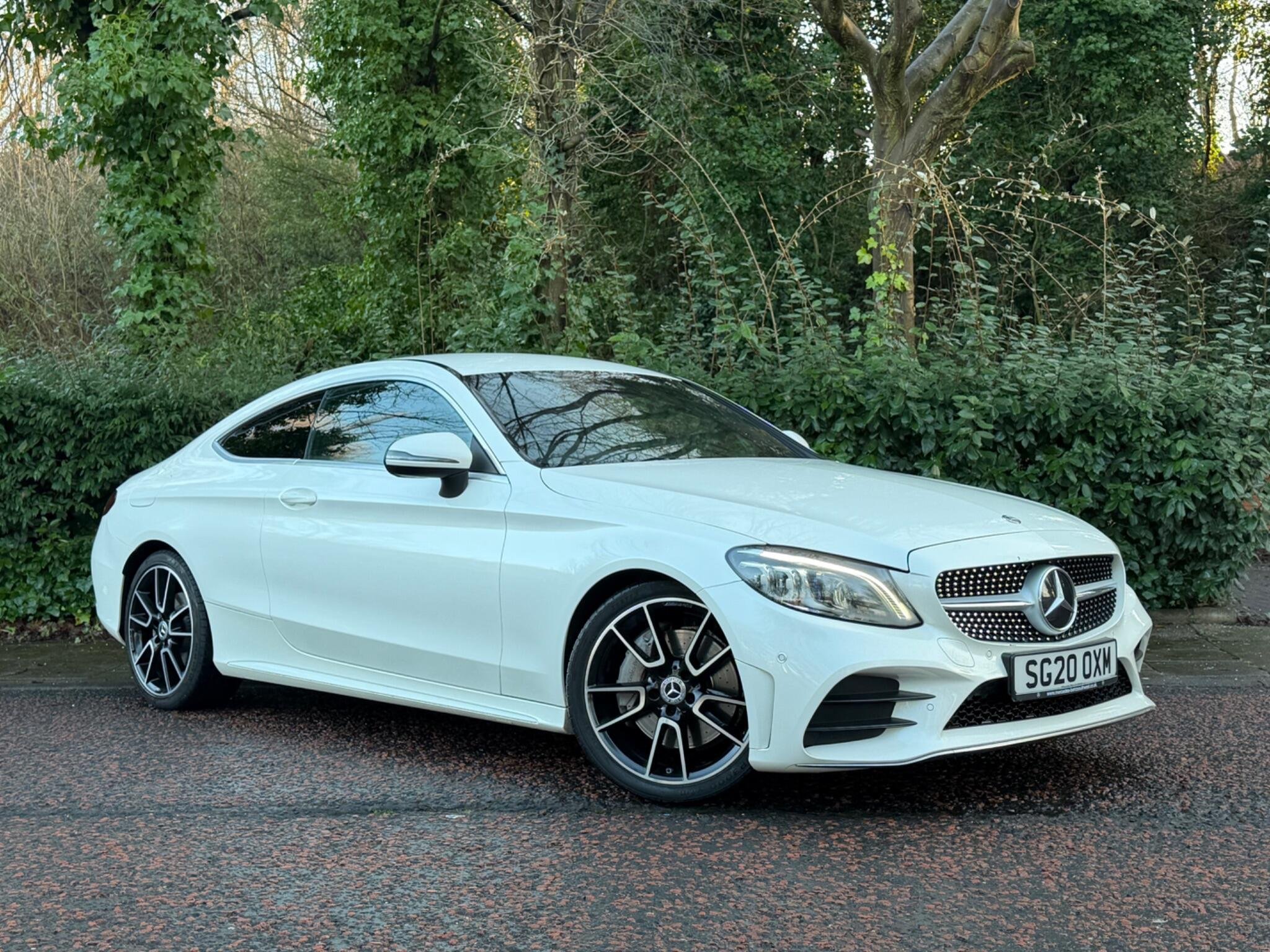Used 2020 Mercedes-Benz C Class 2.0 C300d AMG Line (Premium) G-Tronic+ ...
